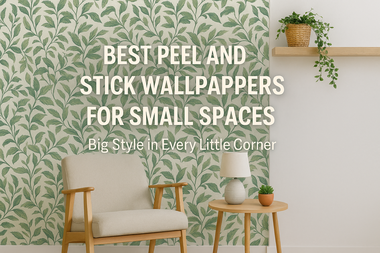 Best Peel and Stick Wallpapers for Small Spaces: Big Style in Every Li