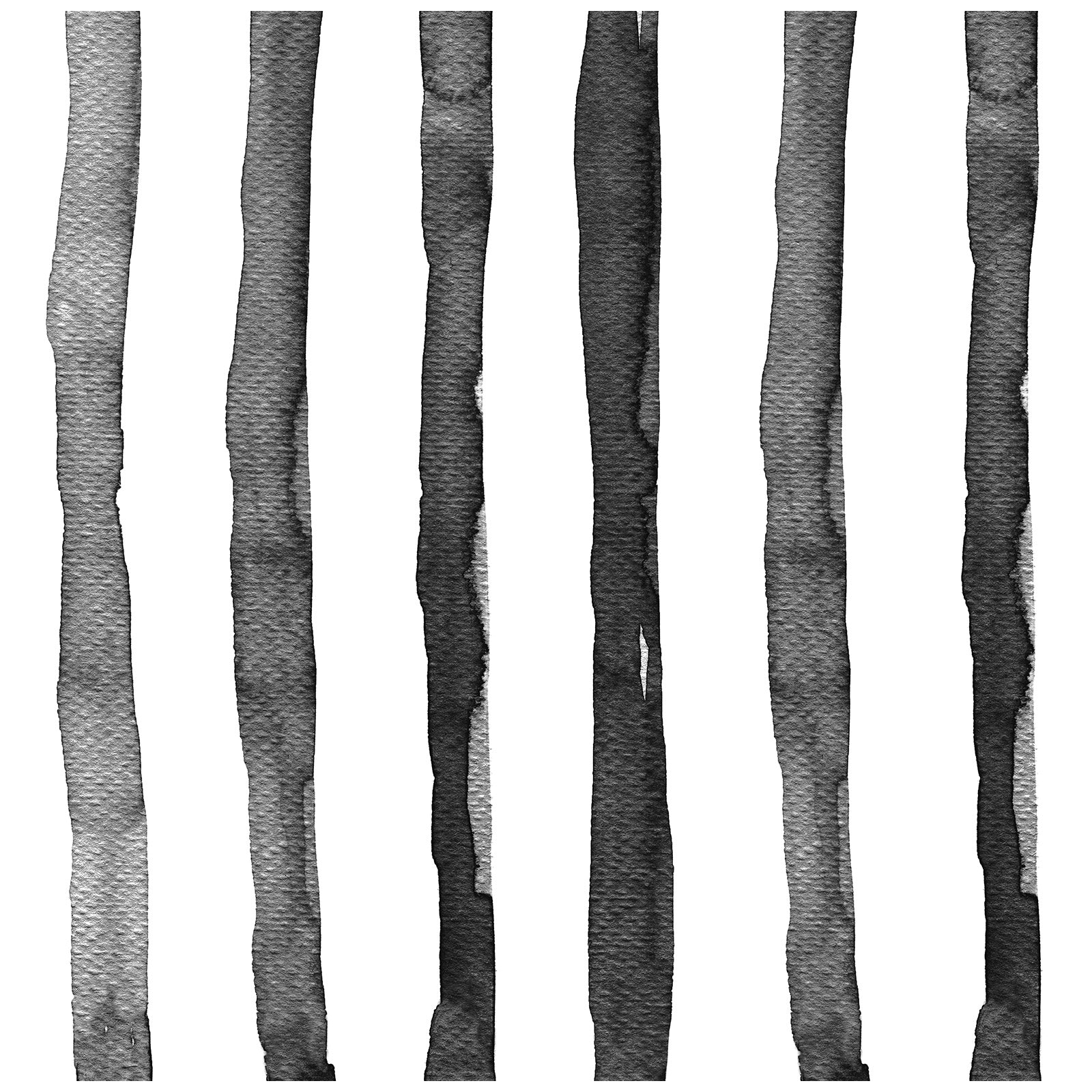 Black and White Hand-Painted Stripes